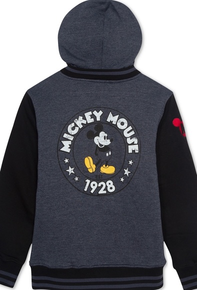 Disney | Jackets & Coats | Mickey Mouse Fleece Hoodie | Poshmark